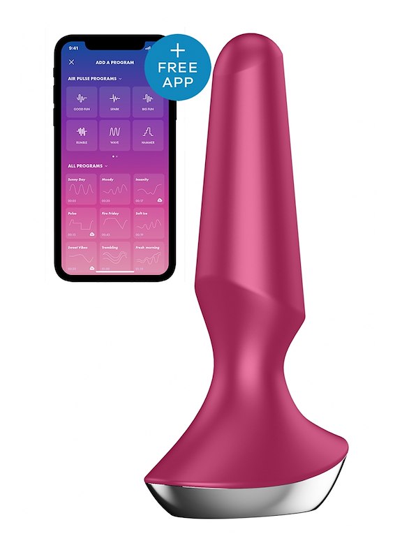 Satisfyer plug Ilicious 2 Berry analni vibrator