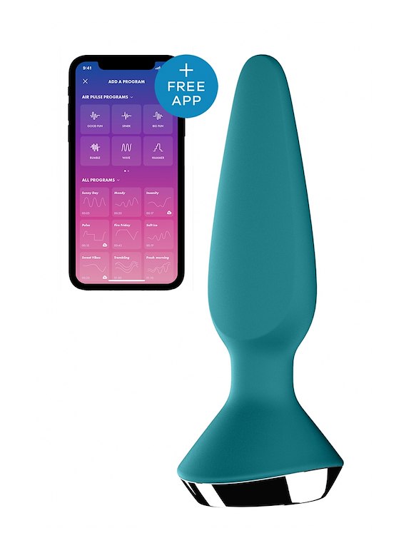 Satisfyer Plug Ilicious 1 Petrol analni vibrator