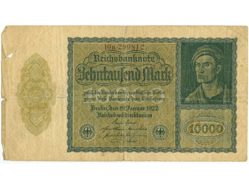 NEMAČKA | 10000 MARK 1922