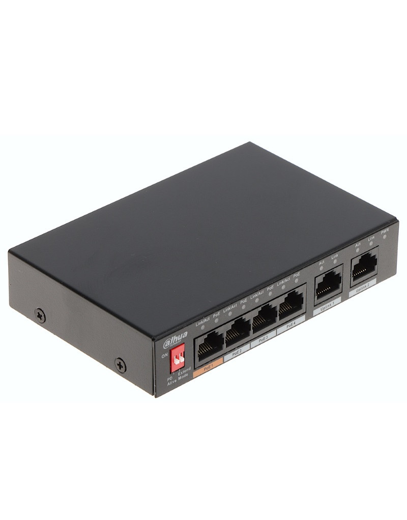 DAHUA PFS3006-4ET-60-V2 4port PoE switch