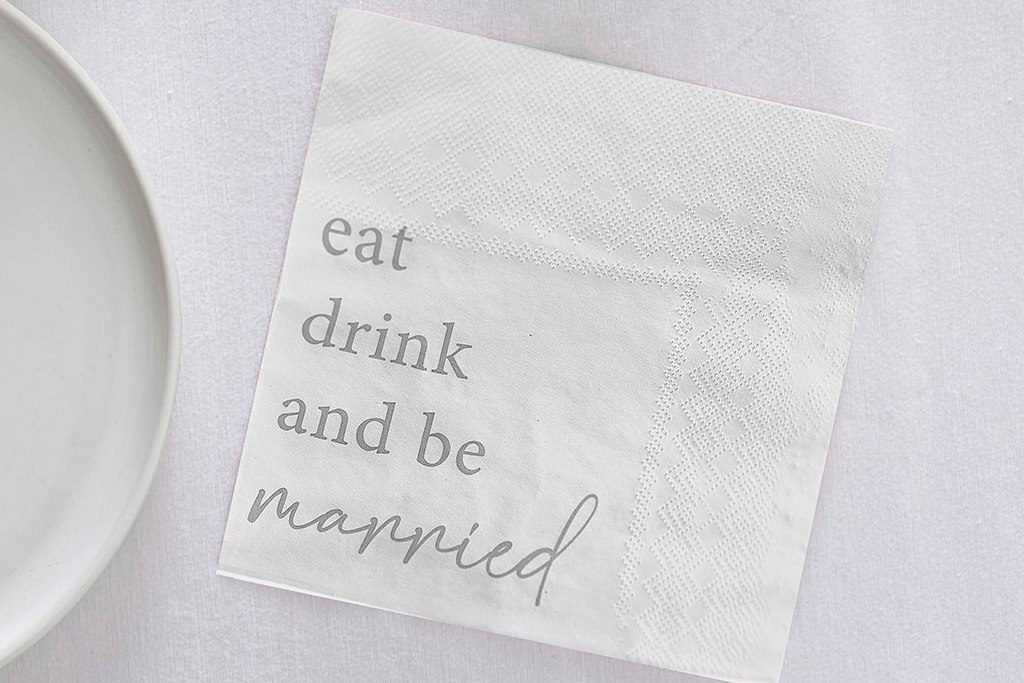 Salvete Eat, drink and be married 33cm – 16 kom