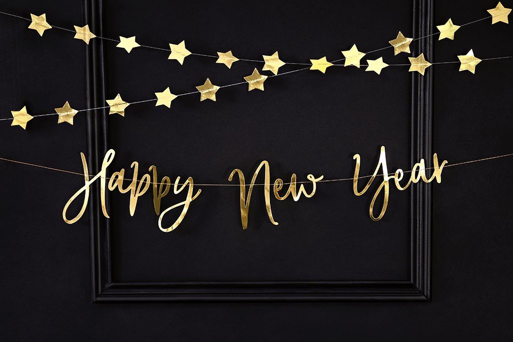 Baner Happy New Year – 66cm