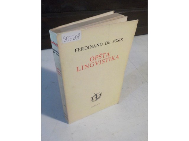 Ferdinand de Sosir - Opsta lingvistika