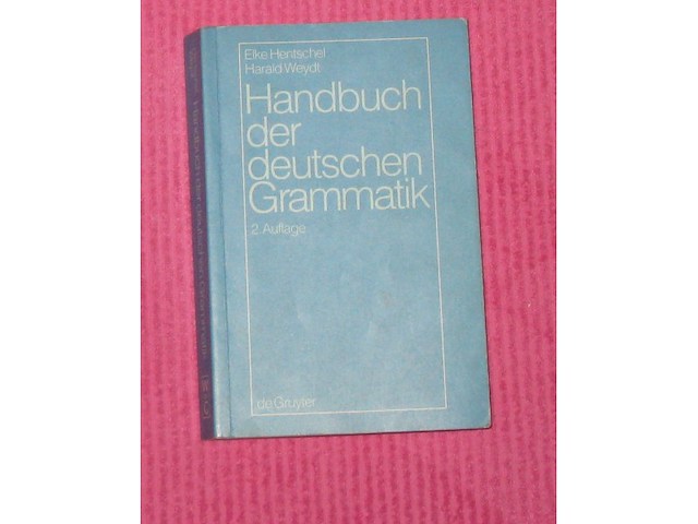 HANDBUCH DER DEUTSCHEN GRAMMATIK