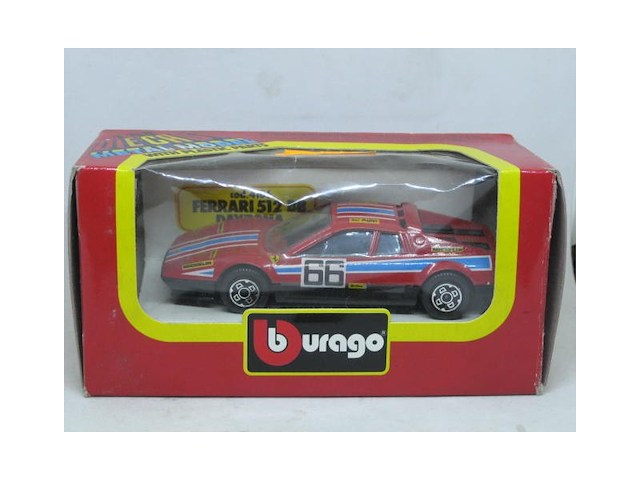 1:43 burago ferrari 512 BB daytona