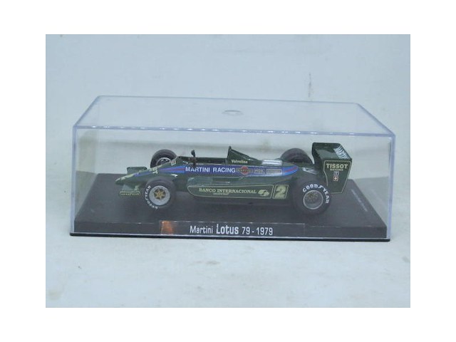 1:43 altaya F1 lotus 79 martini