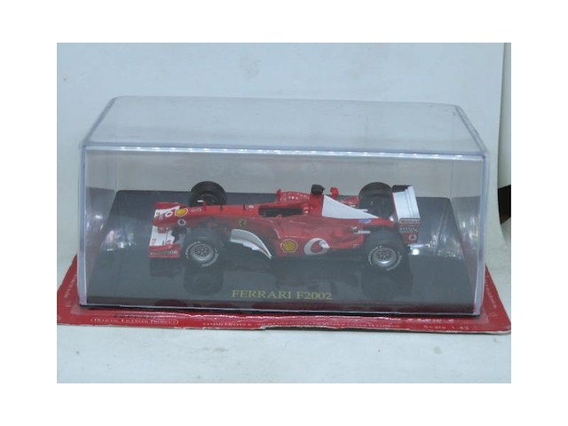 1:43 altaya ferrari F2002