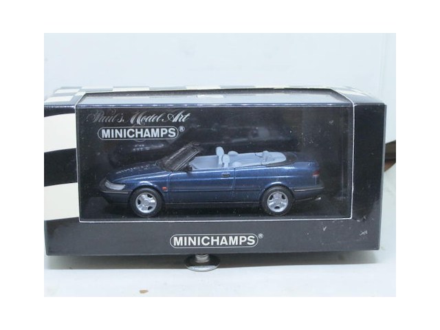 1:43 minichamps saab 900 cabriolet