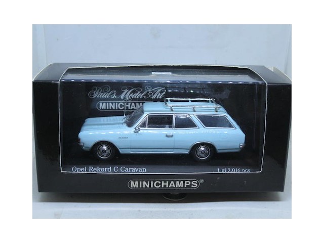 1:43 minichamps opel rekord C caravan