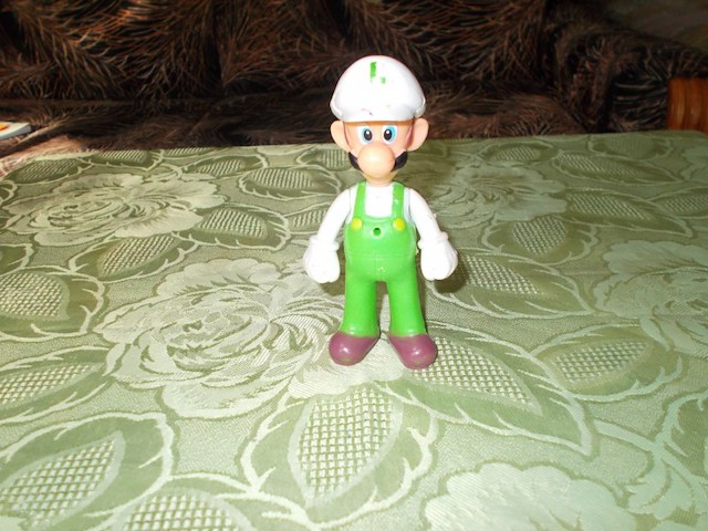 Luigi - Super Mario-plasticna figurica visine oko 13 cm