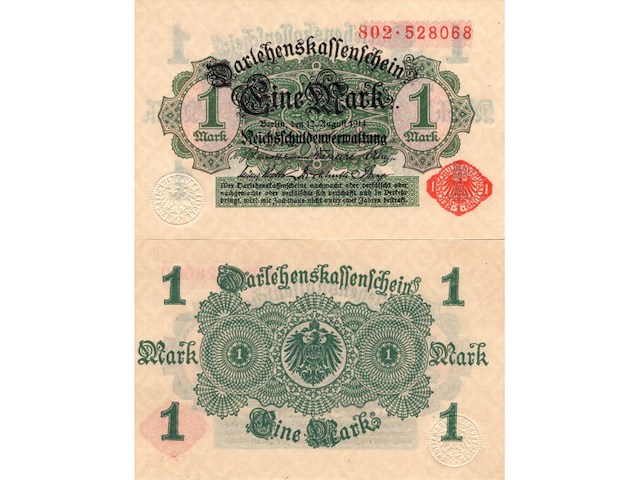 Nemačka GERMANY 1 Mark 1914 UNC, P-51