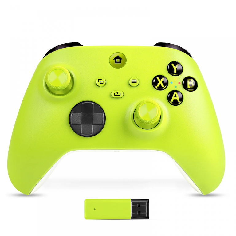 Joypad WIFI kontroler - XBOX One, XBOX X series, PC Windows, PS 3 zeleni