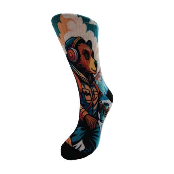 SOCKS BMD Čarape štampana broj 1 art.4686 vel.39-42