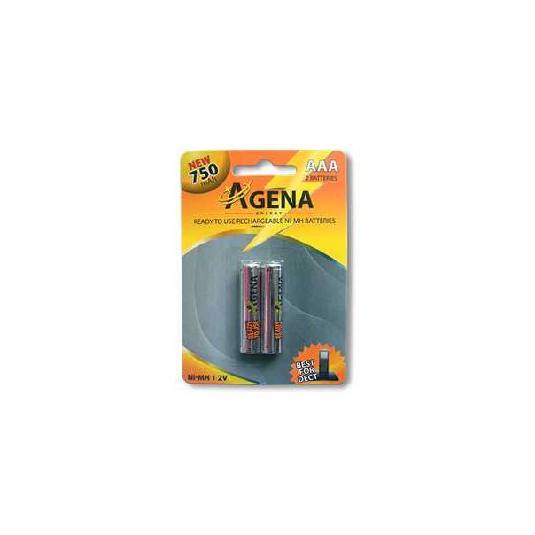 VELTEH Punjiva baterija Agena AAA 1.2V 750mAh (2kom)