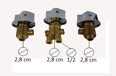 CON baterija za kadu
