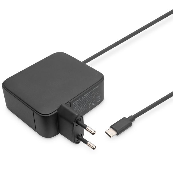 DIGITUS Univerzalni GaN USB-C punjač 100W DA-10072, 1.2m, crna