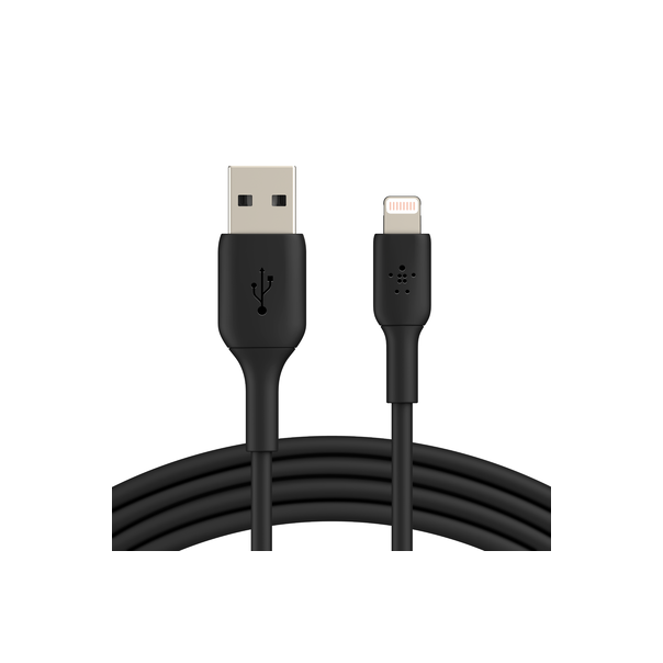 BELKIN Kabl USB-A na Lightning CAA001BT2MBK 2m, crna