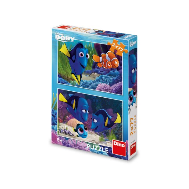 DINO Puzzle Dory 2x77 delova (386143)