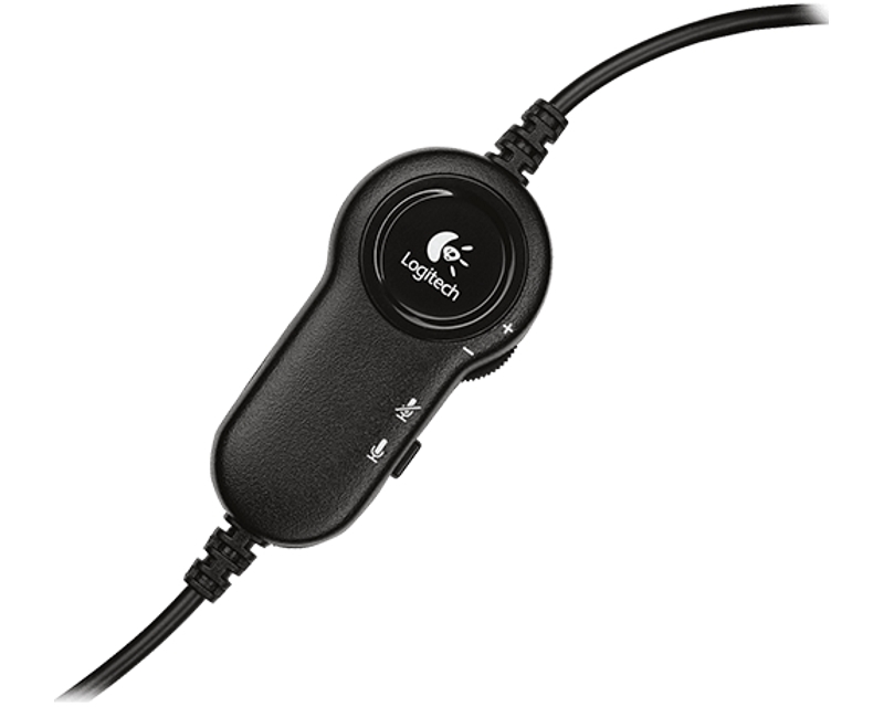 LOGITECH_ H151 Stereo Headset single jack slušalice sa mikrofonom crne