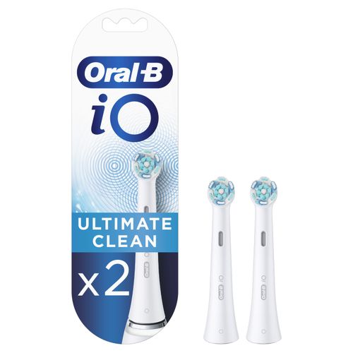 Oral-B iO Ultimate Clean zamenske glave za električnu četkicu za zube, 2 komada, bela