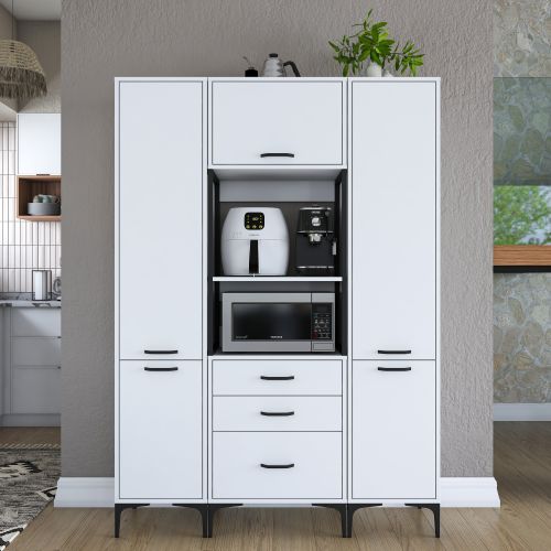 JE145 - 3115 White Multi Purpose Cabinet