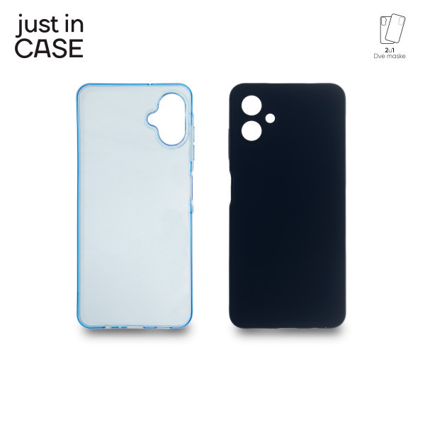 2u1 Extra case MIX paket maski za telefon Samsung Galaxy A06 PLAVI