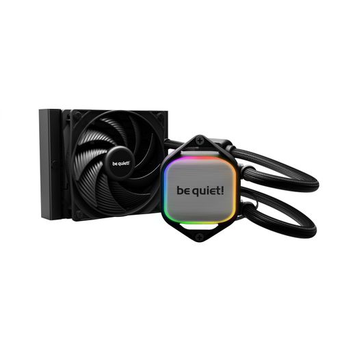 be quiet! BW016 PURE LOOP 2, 120mm [LGA-1851 Default ILM and RL-ILM support], Doubly decoupled PWM pump, Pure Wings 3 PWM fan 120mm, Unmistakable design with ARGB LED and aluminum-style