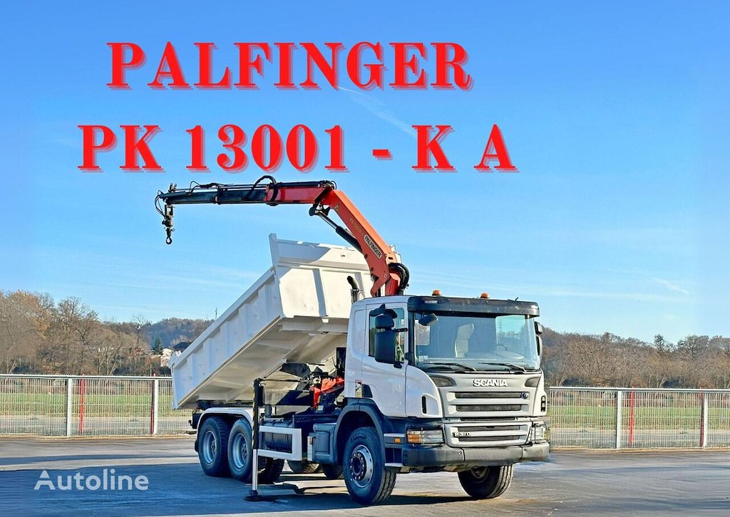 Scania P 360 Kipper 4,70 m * PK 13001-KA + FUNK * 6x4 kiper