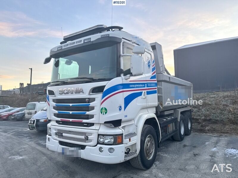 Scania R580 6x4 Tipper. Euro 6 kiper