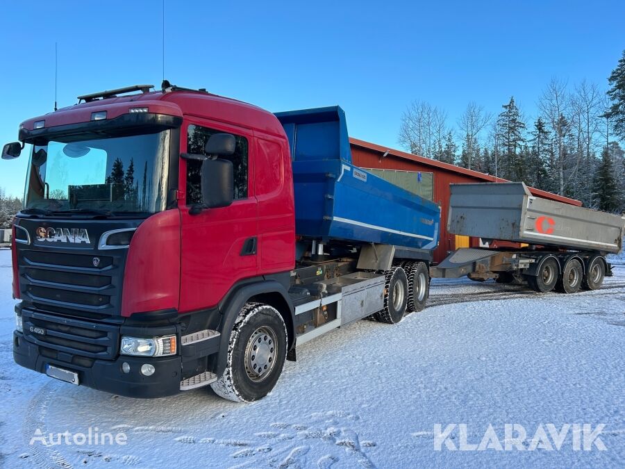 Prodaje se Scania kiper na aukciji + prikolica kiper