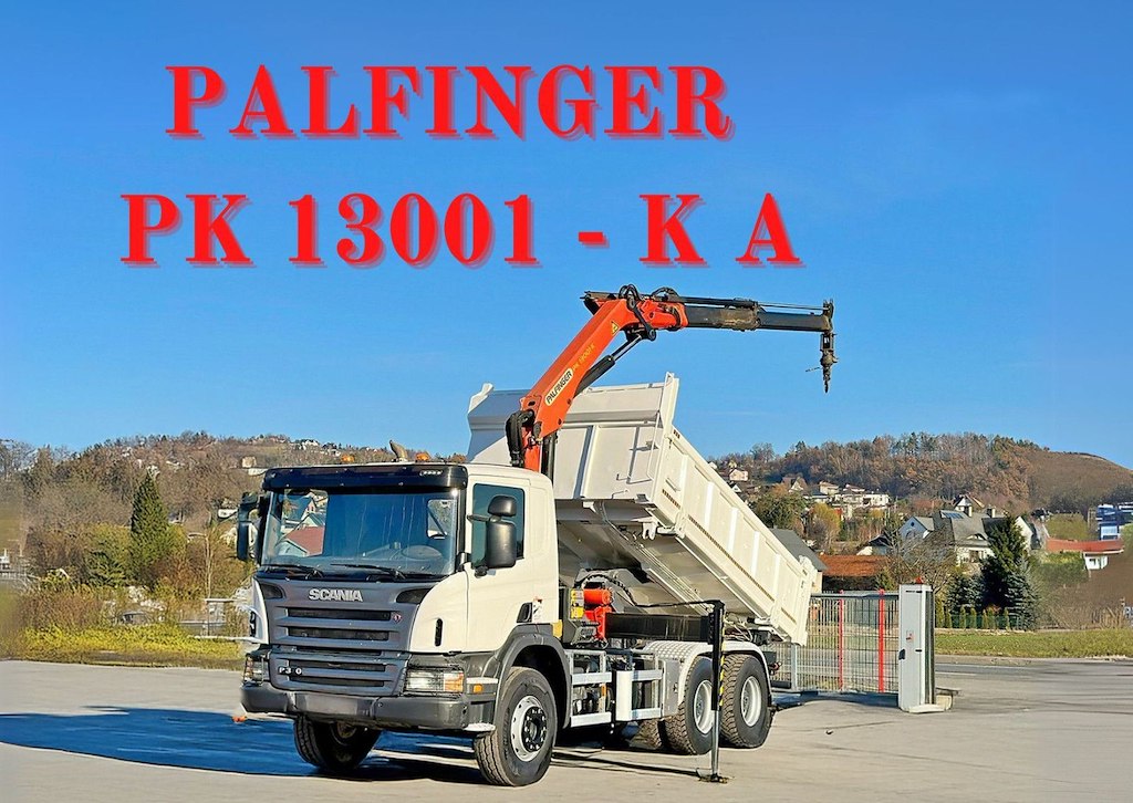 Scania P 360 Kipper 4,70 m * PK 13001-KA + FUNK * 6x4 kiper