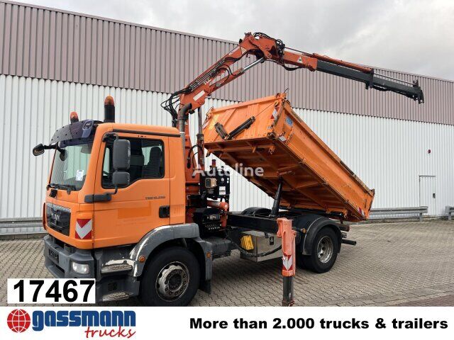 MAN TGM 18.290 4X2 BB Atlas Kran Typ: 92.2/7,3/2 kiper