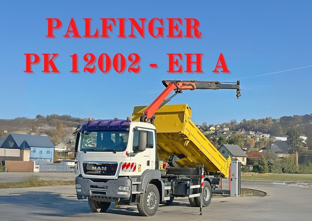 MAN TGS 18.320 * PK 12002 - EH A + FUNK * TOPZUSTAND kiper