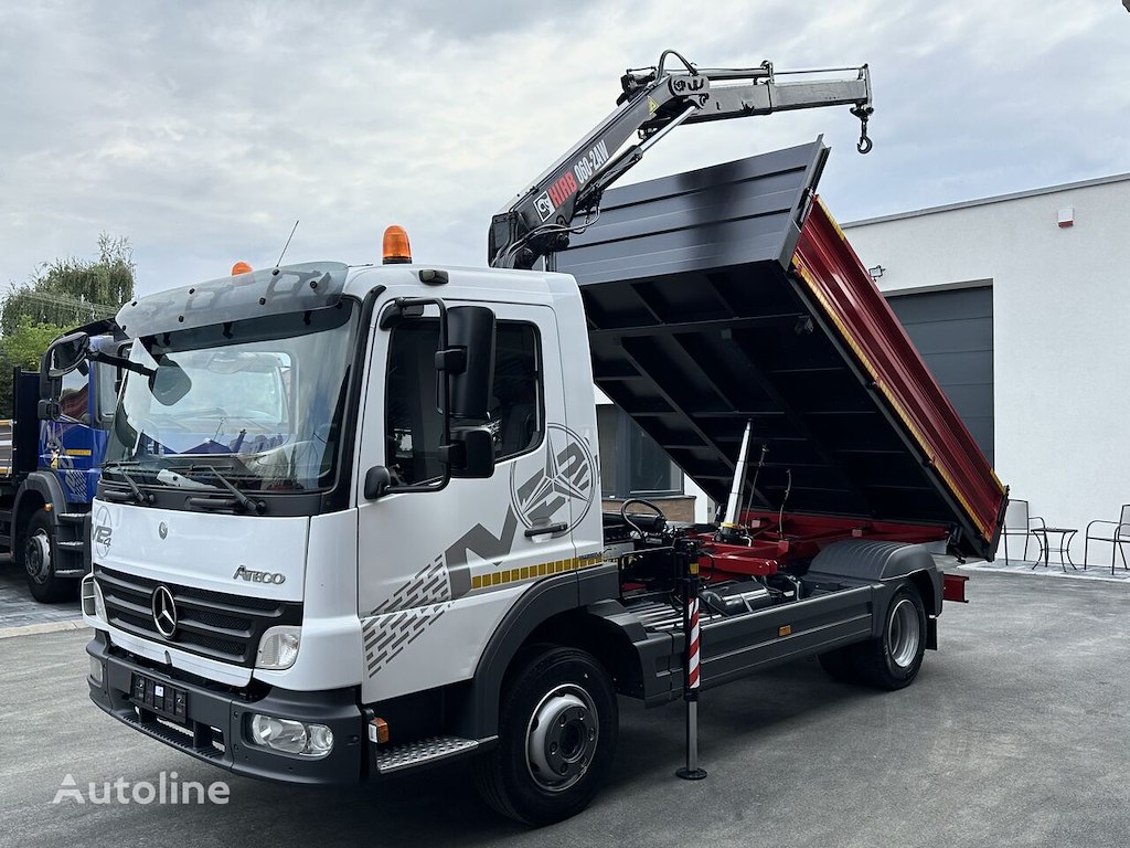 Mercedes-Benz ATEGO 816 KIPPER CRANE kiper