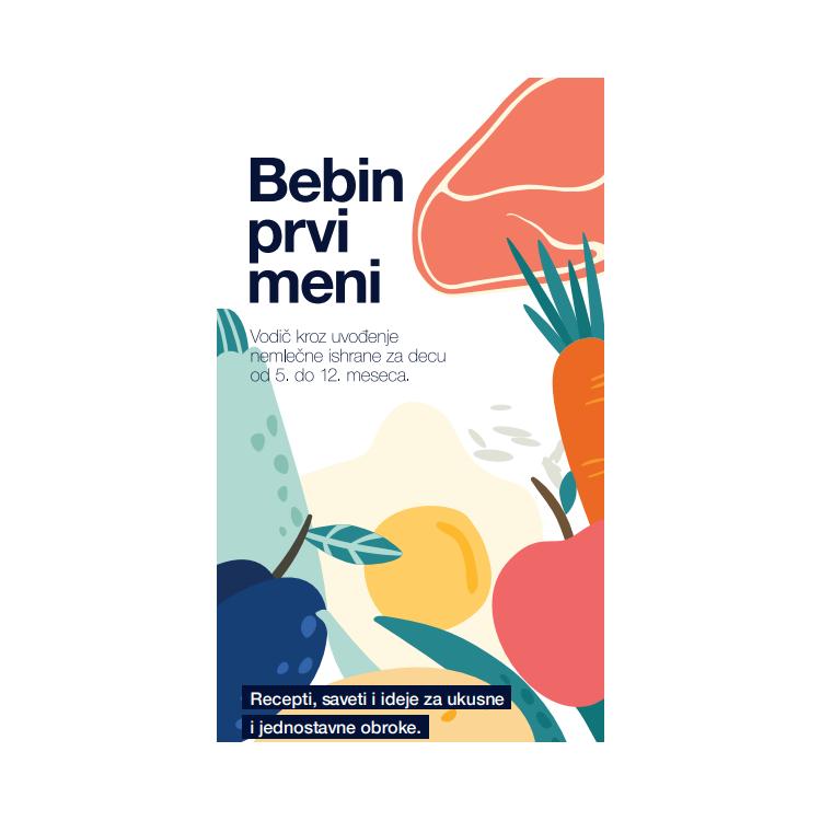 Bebin prvi meni #1