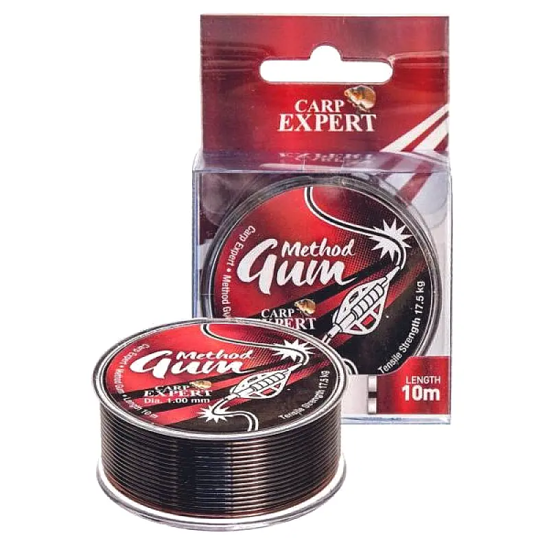 CARP EXPERT METHOD GUM 10m 0,85mm brown (31600-085)