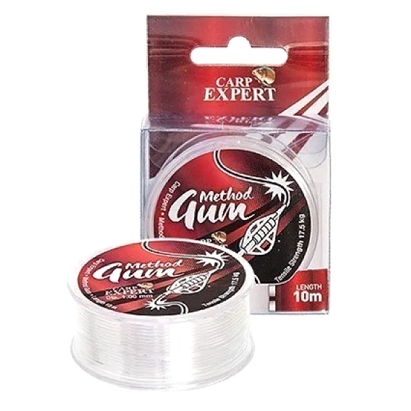 CARP EXPERT METHOD GUM 10m 0,85mm clear (31600-086)