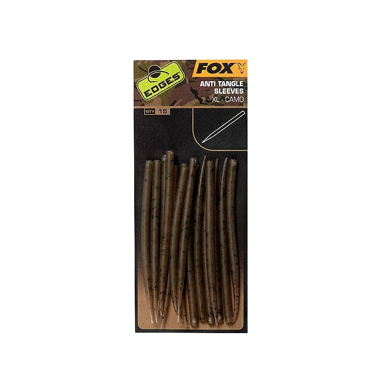 FOX Edges Camo XL Anti Tangle Sleeves x 15 (CAC766) 59984