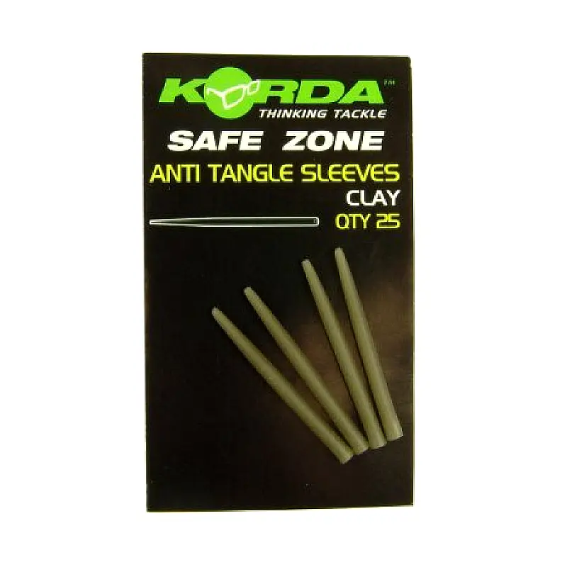 KORDA SAFE ZONE ANTI TANGLE SLEEVES CLAY (KATSC) 38810