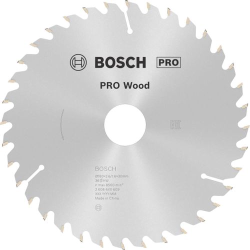 Bosch PRO Wood list kružne testere 180x2.6x30 mm 36z ATB max 8.500 o/min (2608640609)