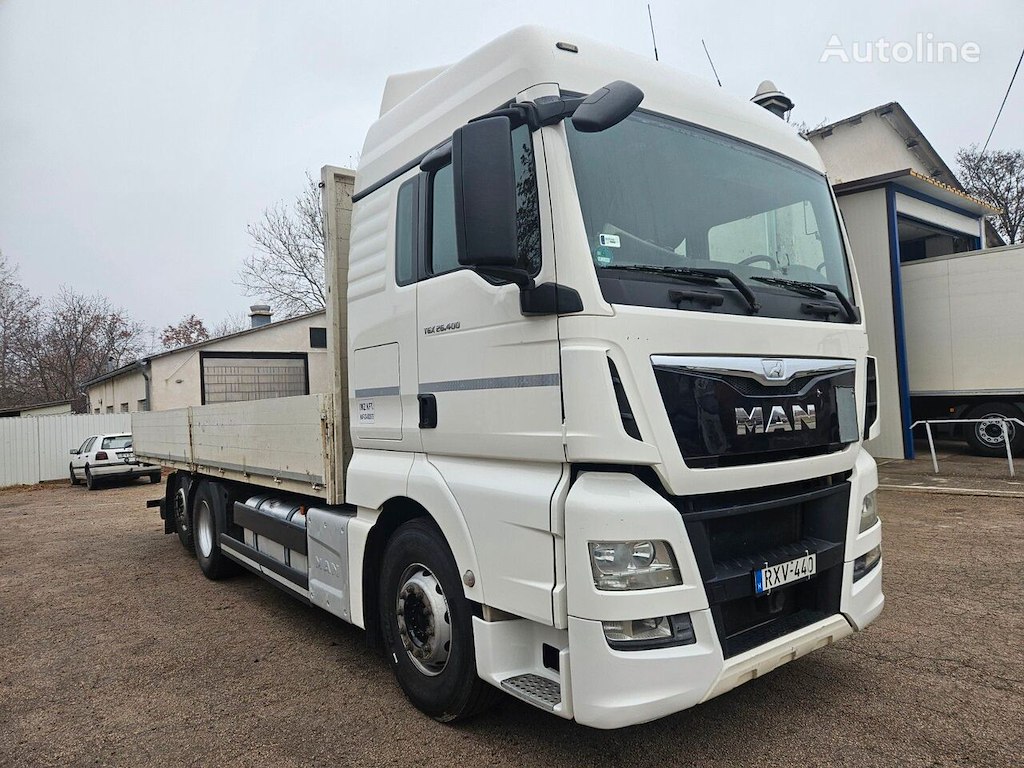 MAN TGX 26.400 6X2 EURÓ 6 PRITSCHE kamion s ravnom platformom