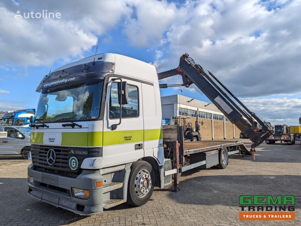 Mercedes-Benz Actros 1831 Sleepcab Euro2 MKG HLK80 3360KG - Air Suspension - L kamion s ravnom platformom