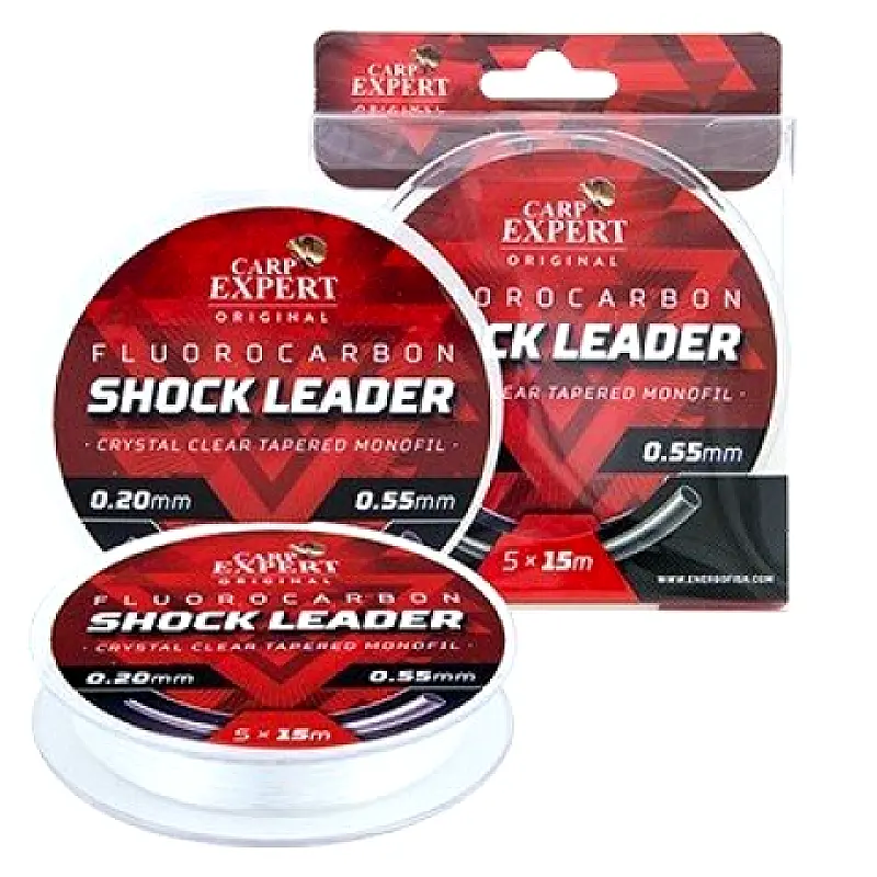 CARP EXPERT FLUOROCARBON SHOCK LEADER 5x15m 0,30-0,55mm (30020-530)