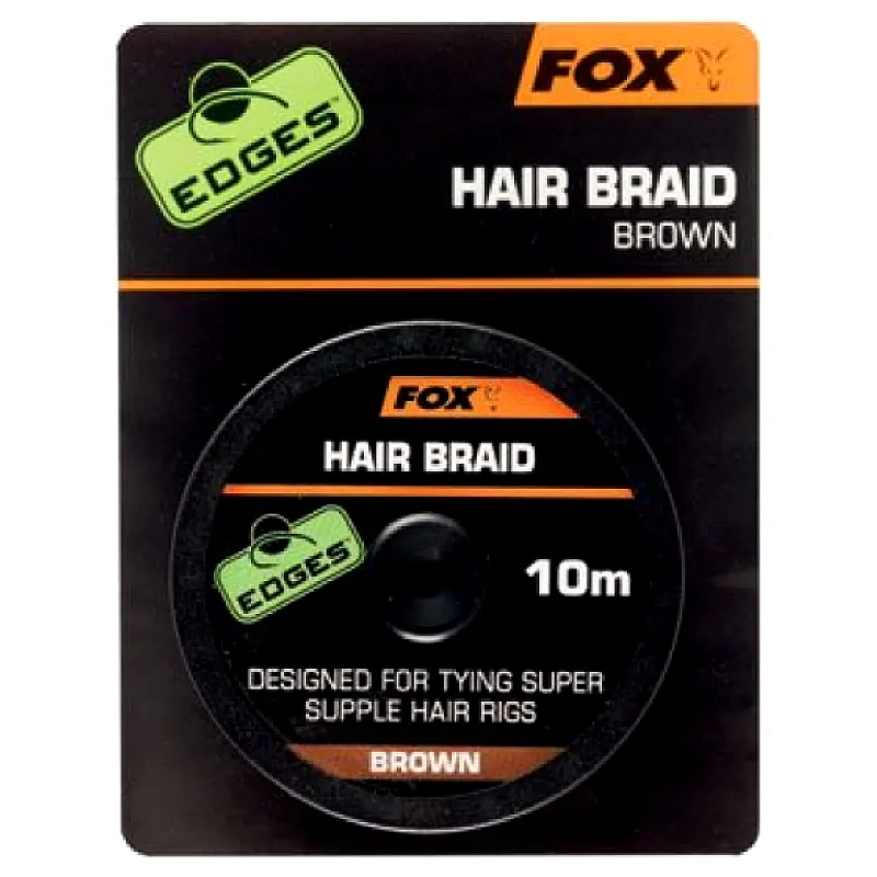 FOX HAIR BRAID x 10m BROWN (CAC565) 60254