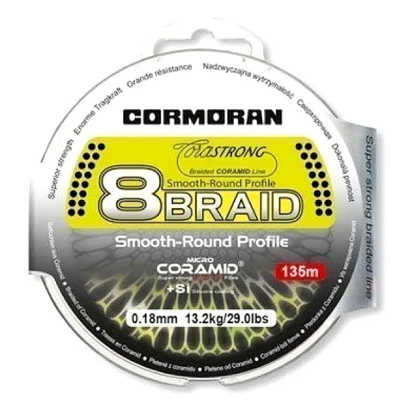 CORMORAN CORASTRONG 8-BRAID 135m 0,20mm (32-8013520) 51836