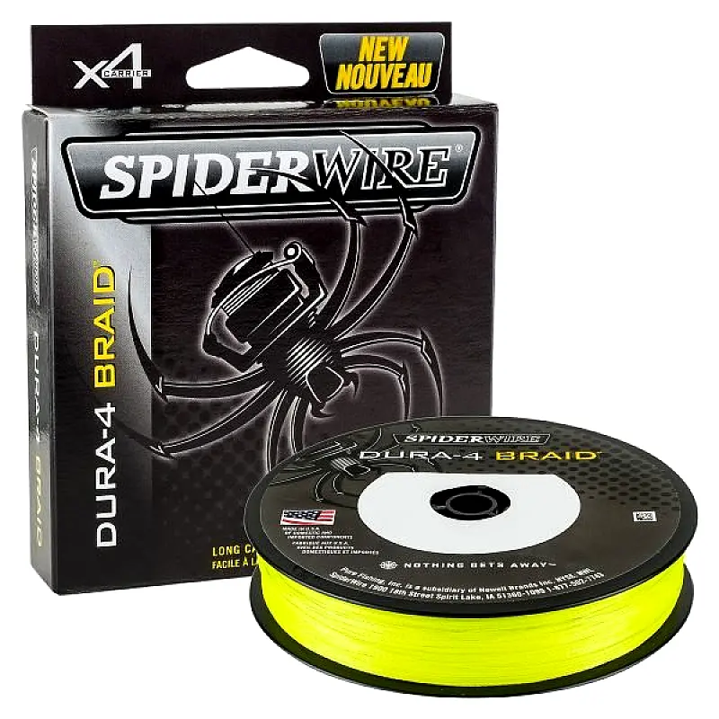 Spiderwire DURA-4 BRAID YELLOW 150m 0.17mm (1450407) 43386