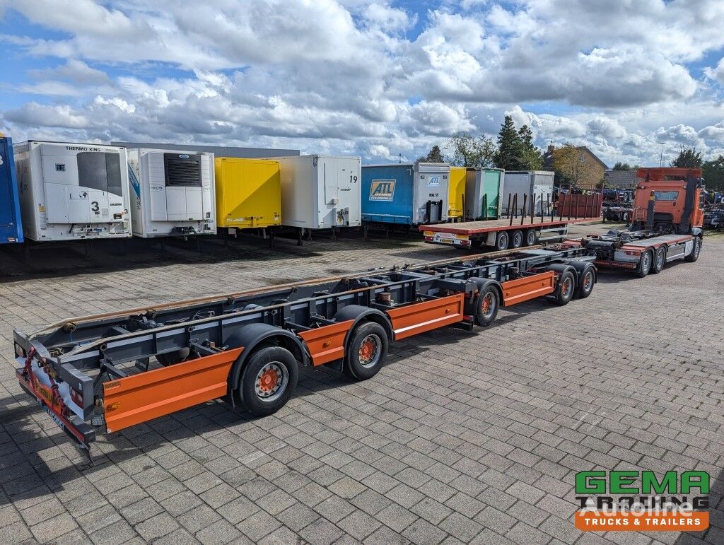 GS Meppel OIC-160-9000 Dolly GS AINC-1800 N 5-Assen MB - LZV - Lift/StuurA prikolica za kontejnere