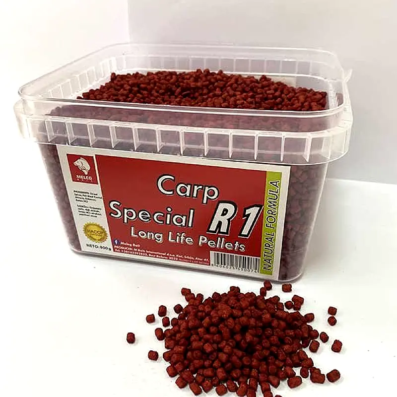 Meleg Bait CARP SPECIAL PELLETS 800gr R1