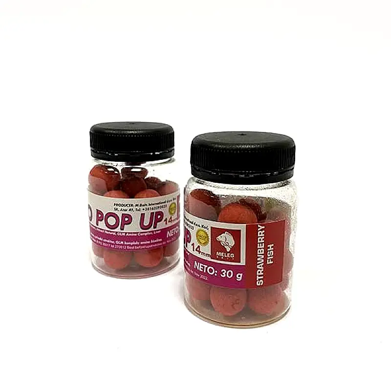 Meleg Bait POP-UP 30gr STRAWBERRY FISH