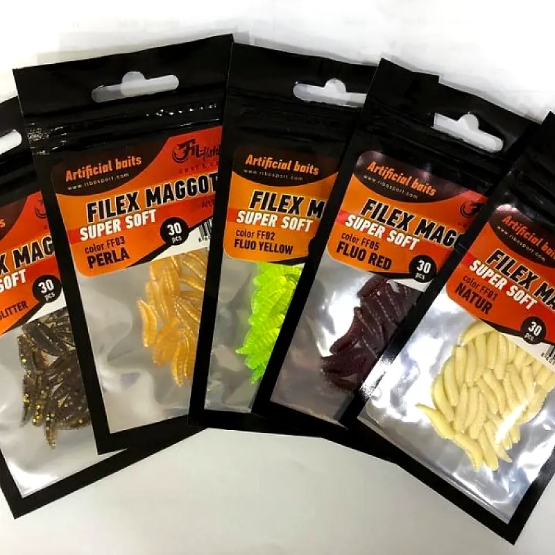 FIL FISHING FILEX MAGGOT FLUO YELLOW